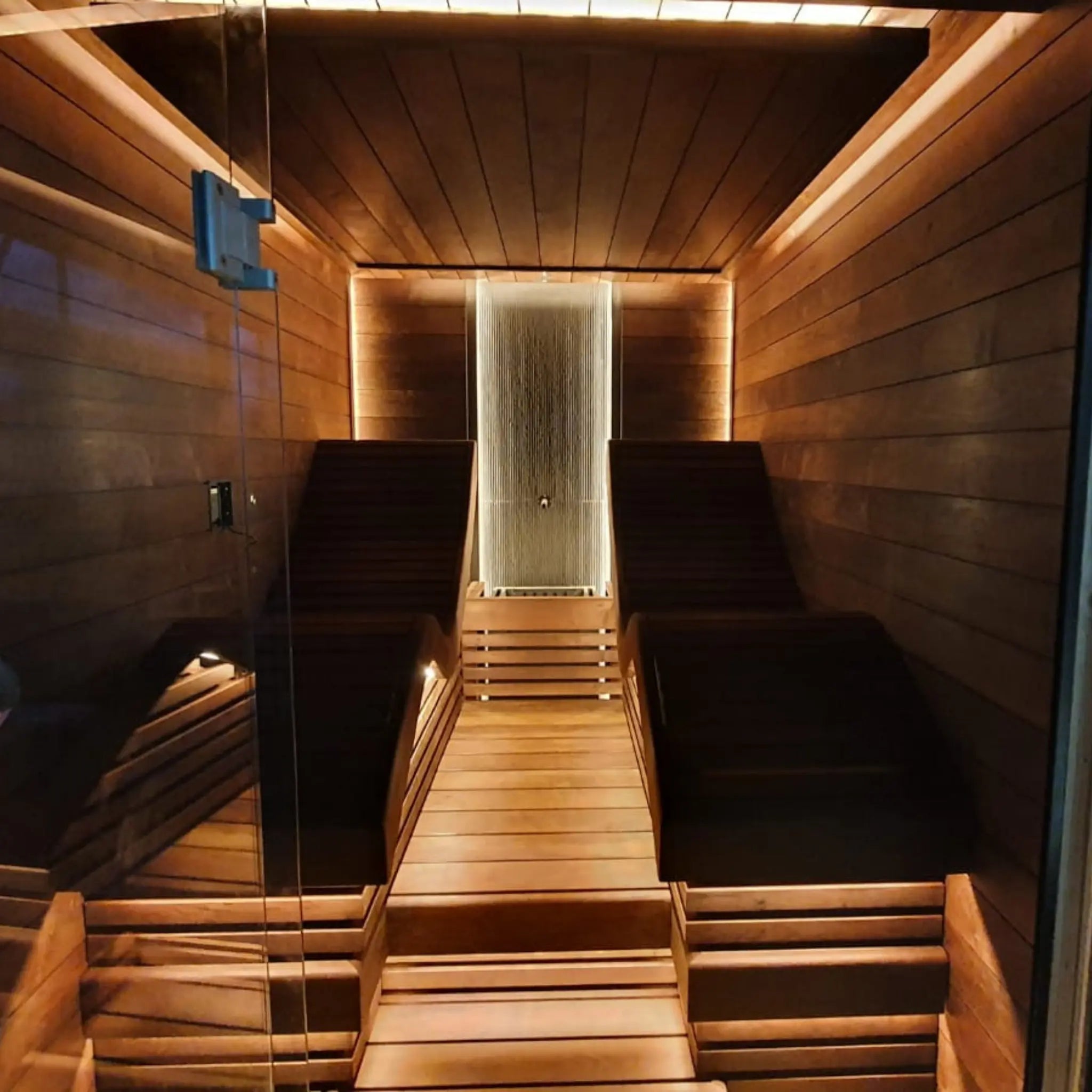 Dark Thermo Alder Sauna Cladding STS4 120mm (Pack of 6) | Finnmark Sauna